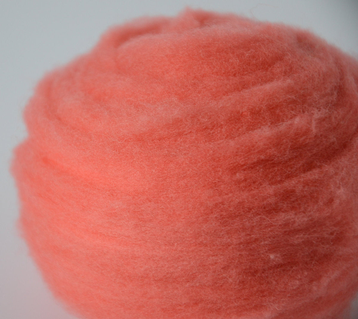 CORAL- American Farm Wool- Merino Wool Roving for Felting, Spinning, W ...
